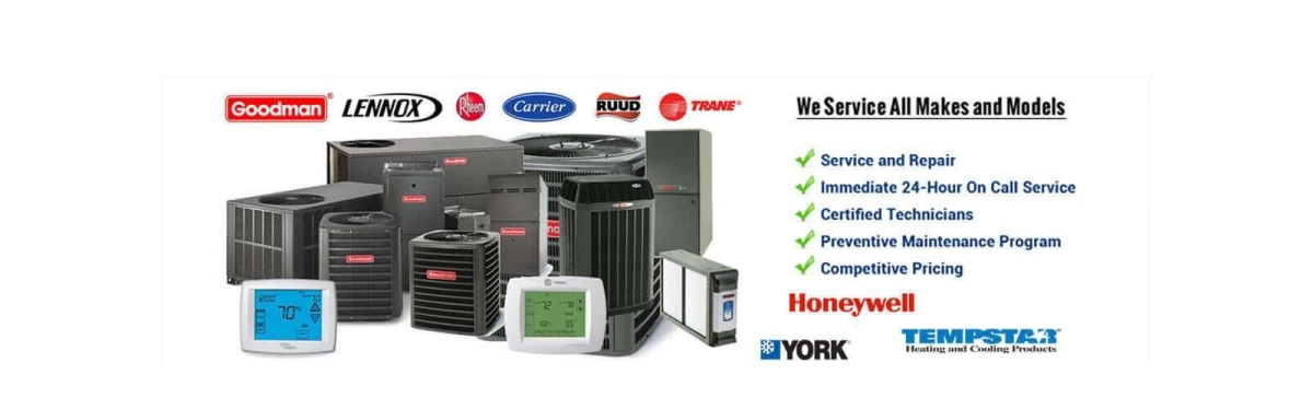 We Offer HAVC Services Of All Major HVAC Brands